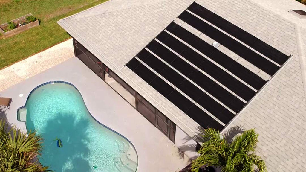 solar heating system for pool